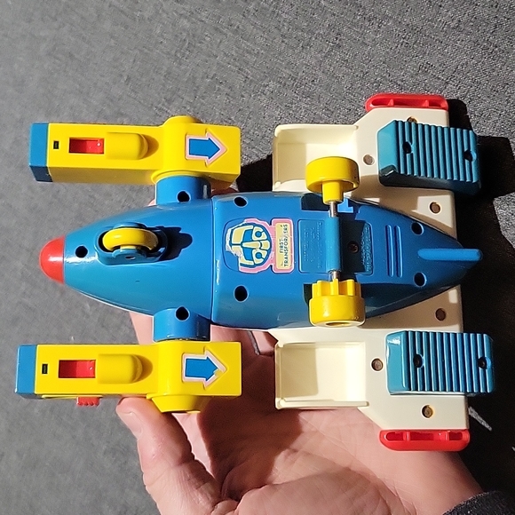 Toys | 1986 Takara Playskool My First Transformer Jetkun Jet Airplane ...